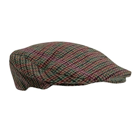 Universal Textiles | Accessories | Mens Tweed Flat Cap With 5 Wool New ...